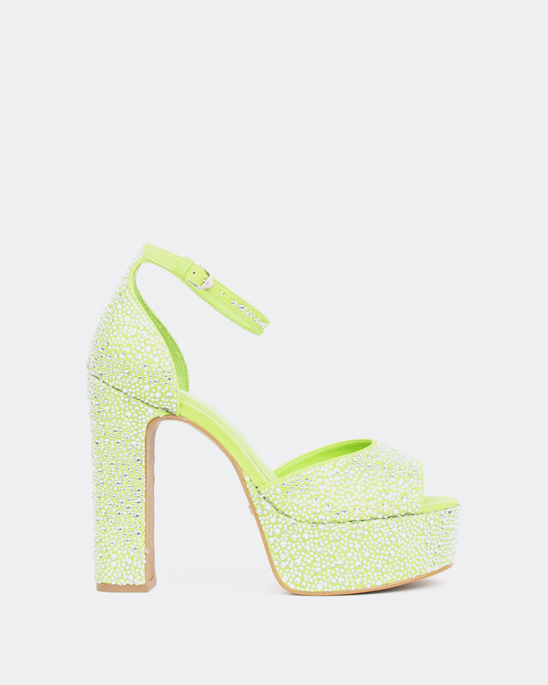 Cupid, Green Suede/Suède Vert – L'INTERVALLE