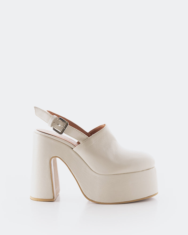 Machai Off White Leather – L'INTERVALLE