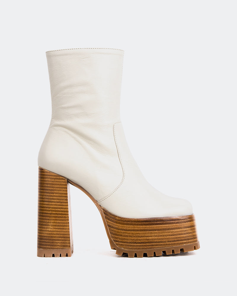 Mackenzie Off White Leather – L'INTERVALLE