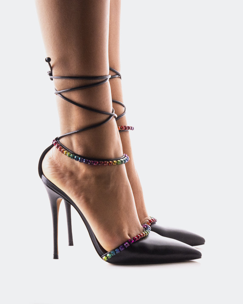 Matina Black Leather – L'INTERVALLE