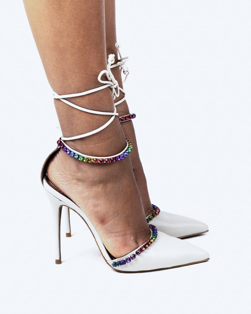 Matina Off White Leather – L'INTERVALLE