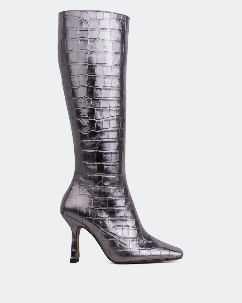 Viger Pewter Croco - L'INTERVALLE